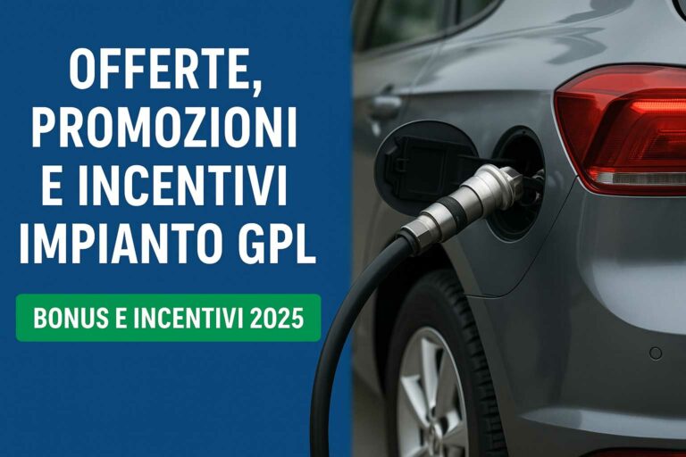 Offerte, Promozioni e Incentivi 2025 per l’Impianto GPL Auto - Officine ...
